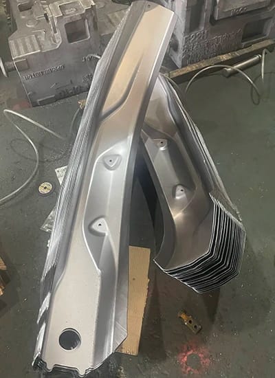 How We Delivered Steel Tractor Fenders for Our Customer?